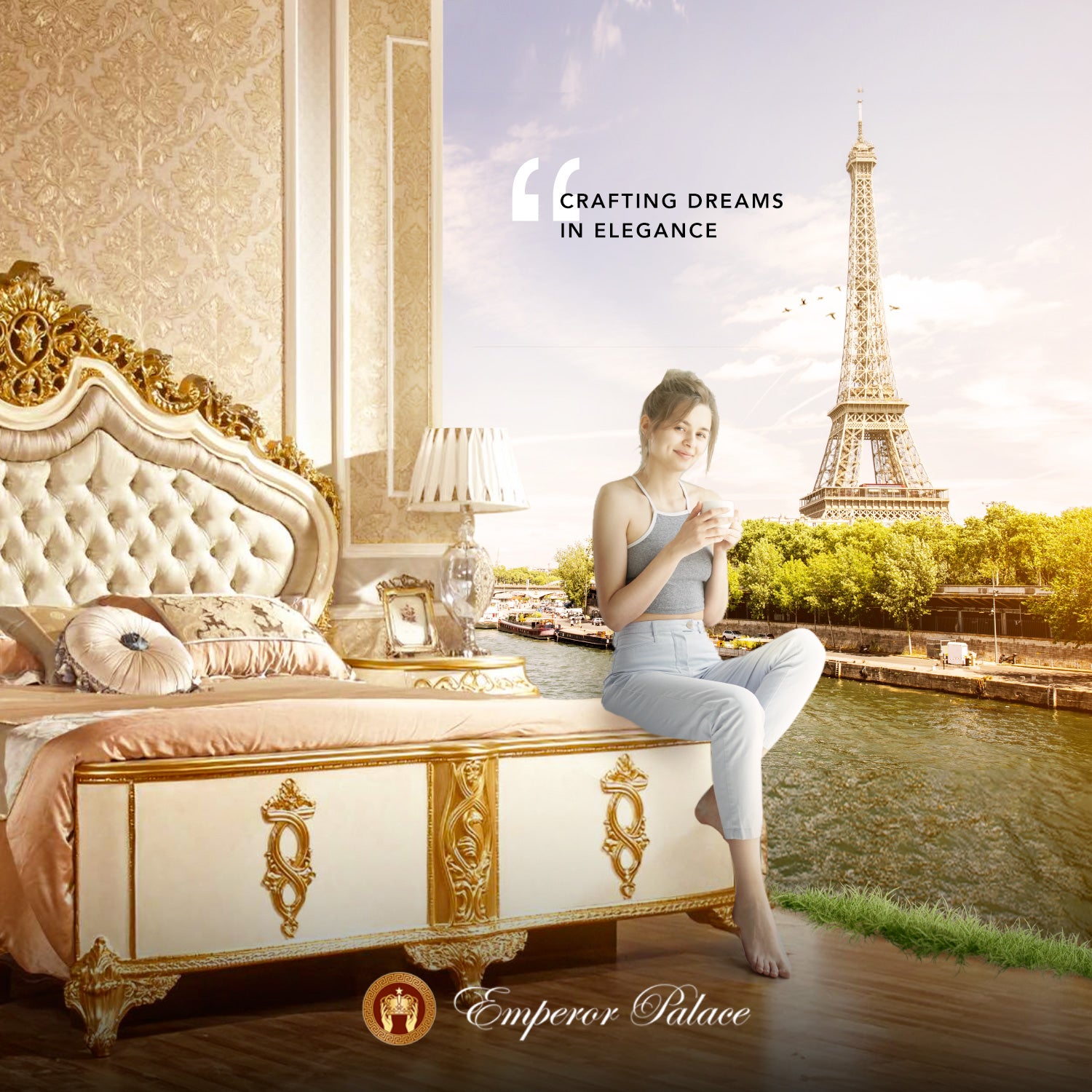 The CASTILLO King Bedroom Set by Emperor Palace™