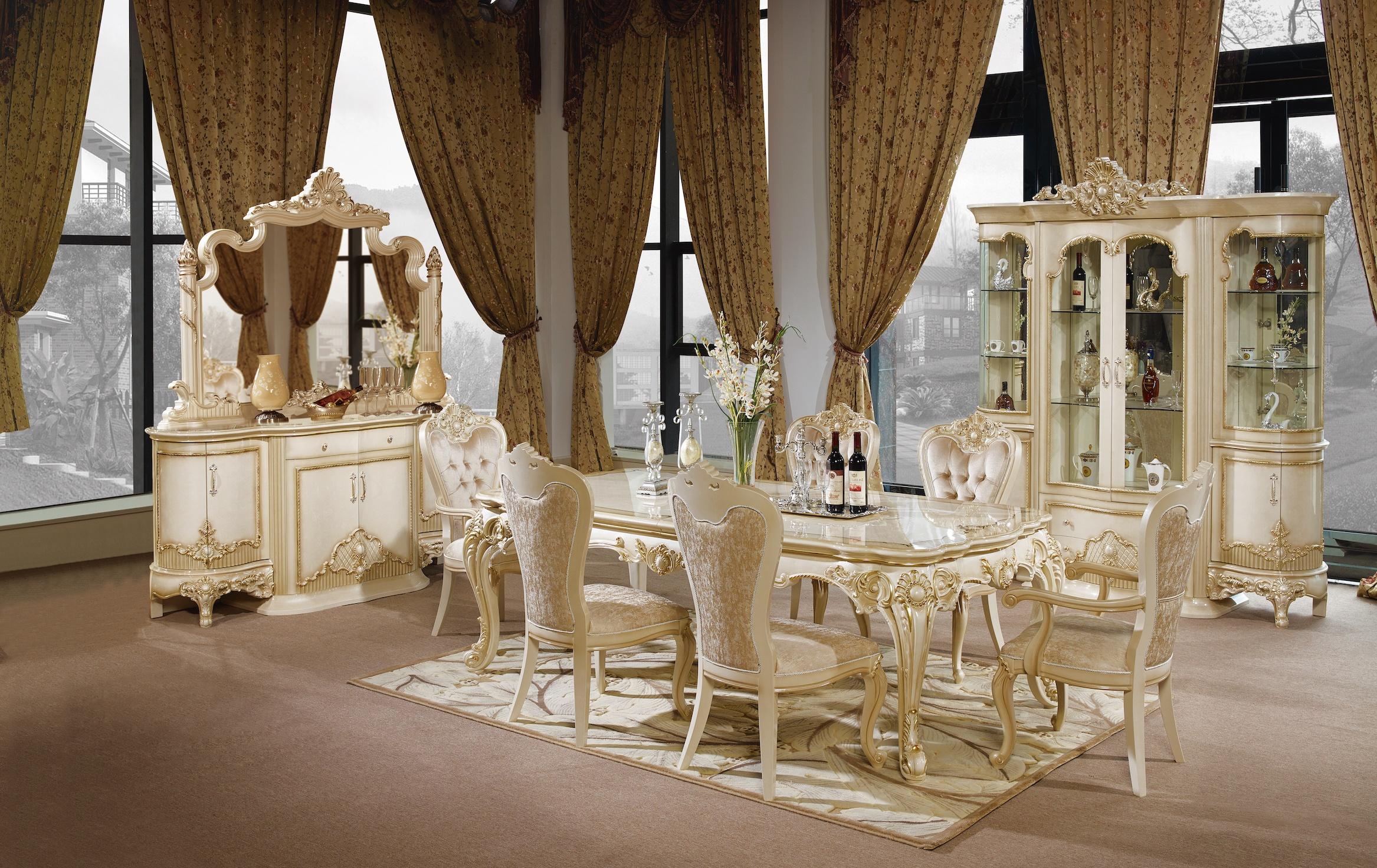 The LORETO 8 Seater Dining Set – Emperor Palace